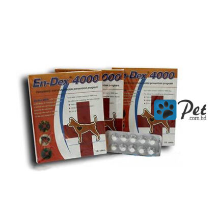 En-Dex 4000 - Heartworm, Mange, Tick & Flea Control for Cats & Dogs (1 ...