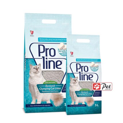 Proline Bentonite Clumping Cat Litter - Marseille Soap (5L) - PET.COM.BD